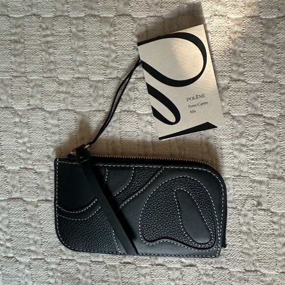 Polene | Bags | Nwt Polene Atla Cardholder Edition Duo Black | Poshmark